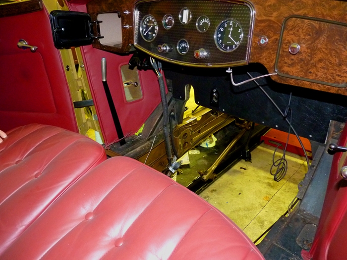 1932 packard interior